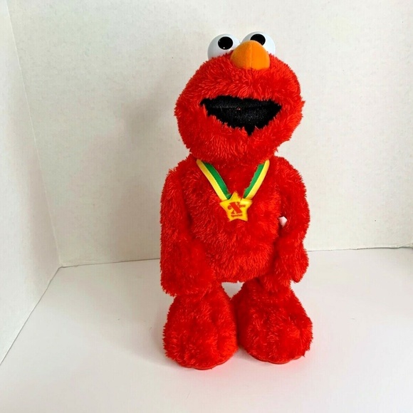 Elmo | Toys | Elmo Xspecial Plush Stuffed Doll Toy Giggles Bend Down ...